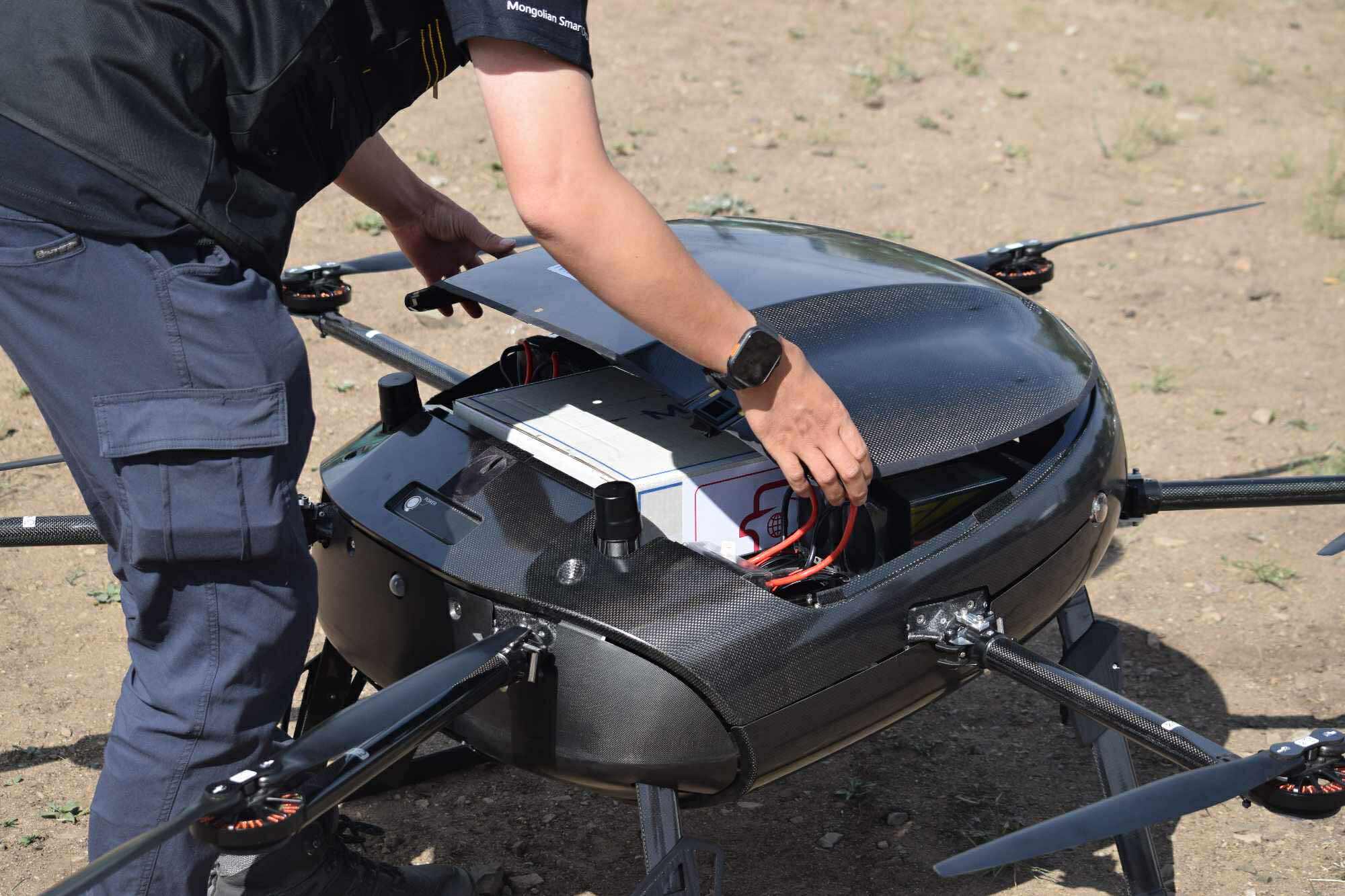 Successful Trial Operation of Drone-Based Postal Delivery with Mongol ...