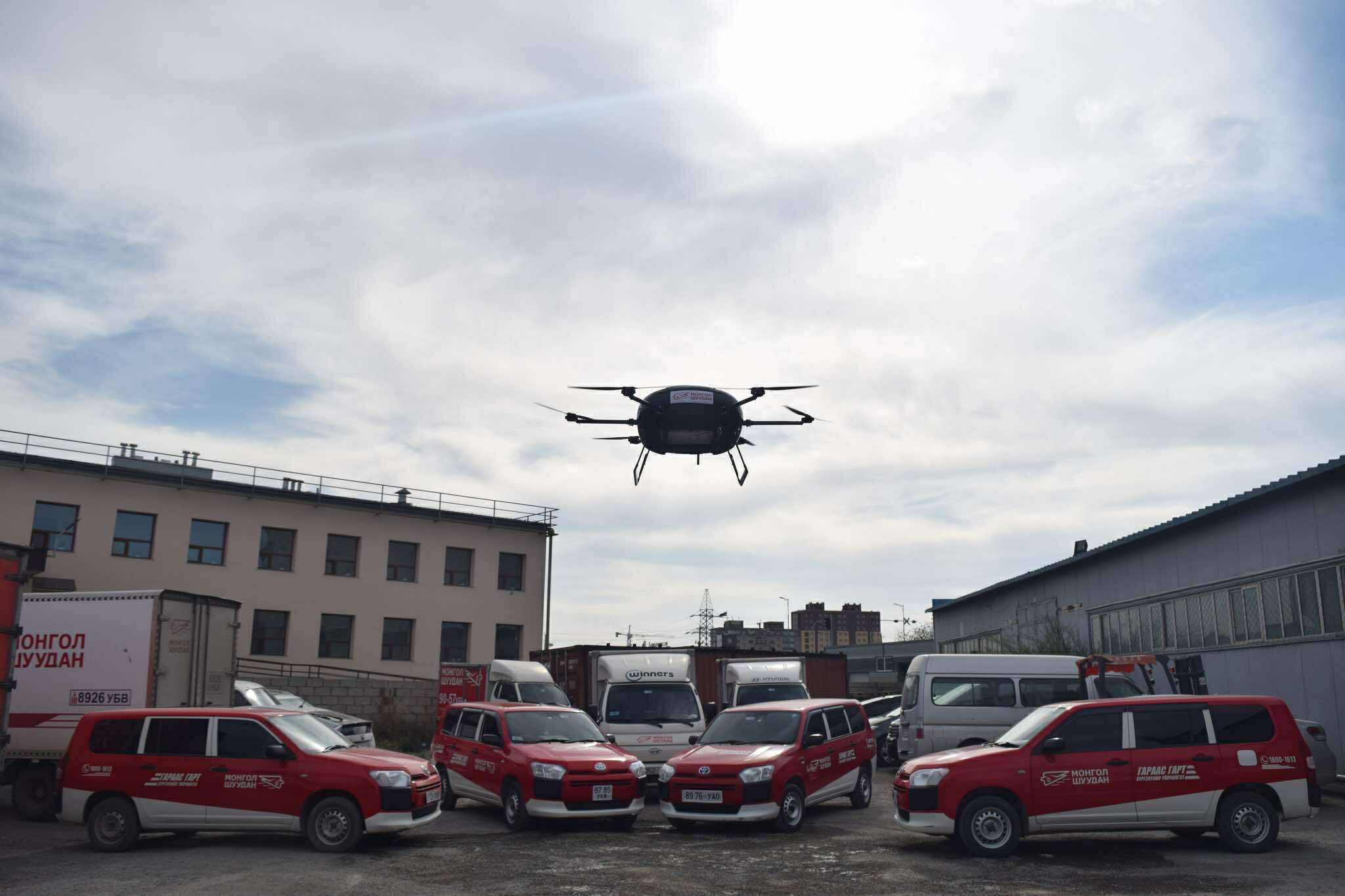 Successful Trial Operation of Drone-Based Postal Delivery with Mongol ...